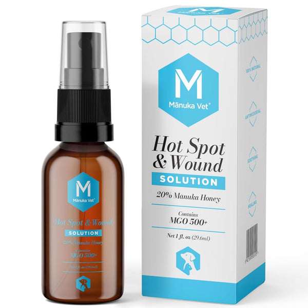 Manuka Vet Hot Spot & Wound Solution Dog Remedies – HEALTHY SPOT