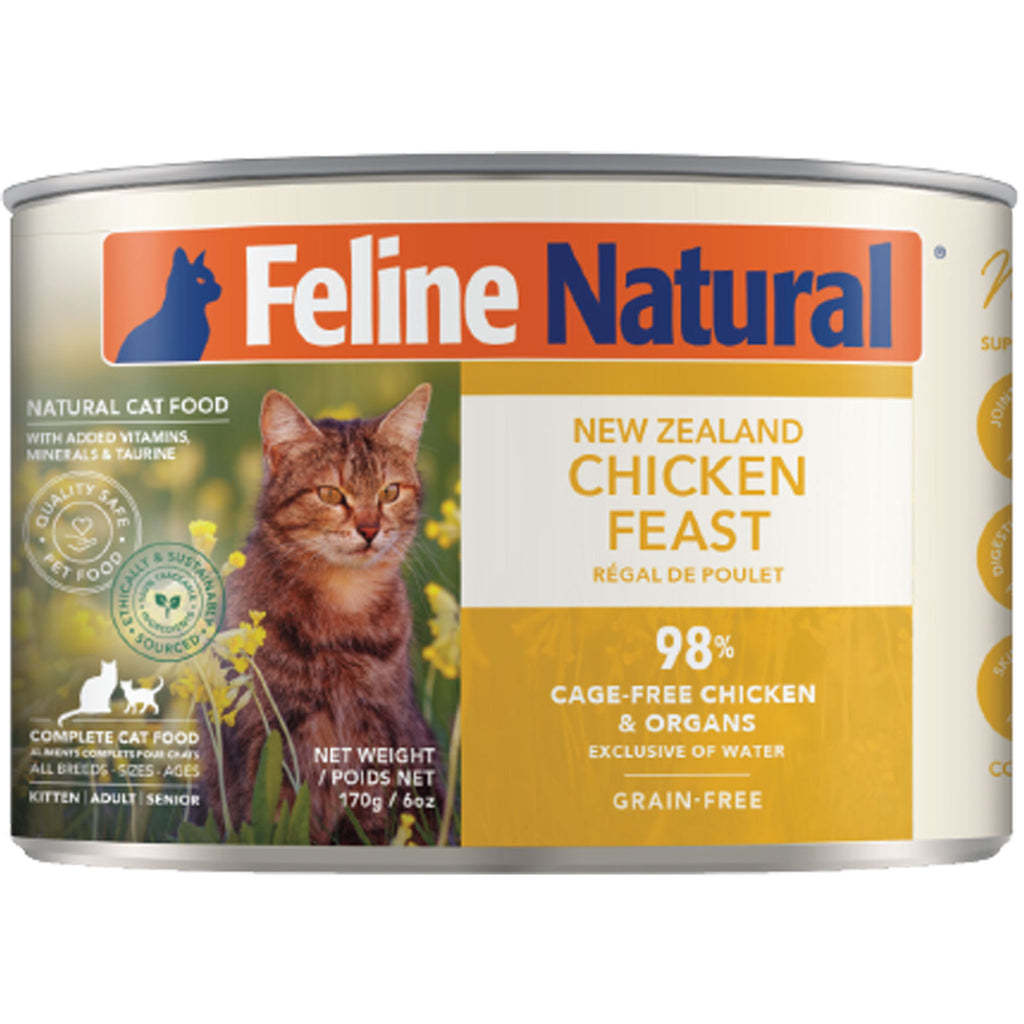 Feline Natural Chicken Feast Canned Cat Food – HEALTHY SPOT