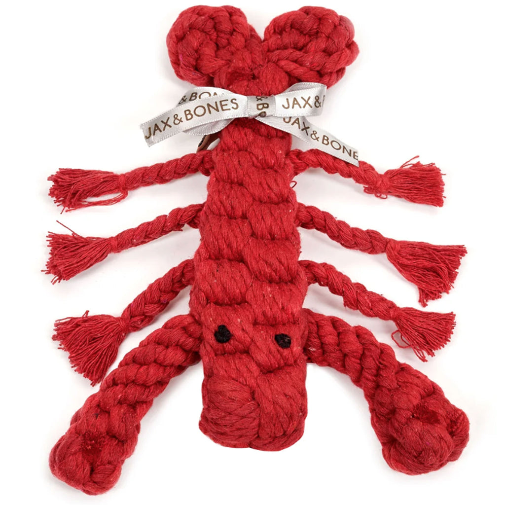 Jax & Bones Louie Lobster Rope Dog Toy – HEALTHY SPOT