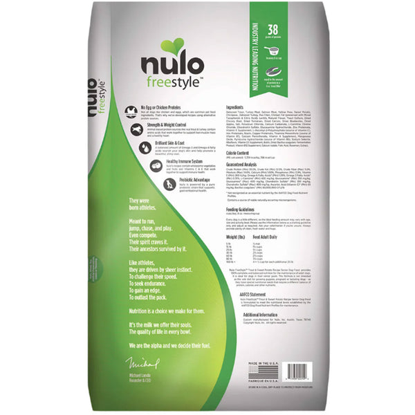 Nulo FreeStyle Senior GF Dog Trout – HEALTHY SPOT