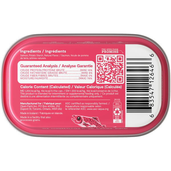 Open Farm Topper Salmon Cat Food – HEALTHY SPOT