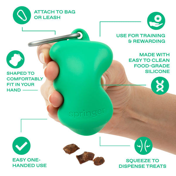 Springer Treat Dispenser - Green – HEALTHY SPOT