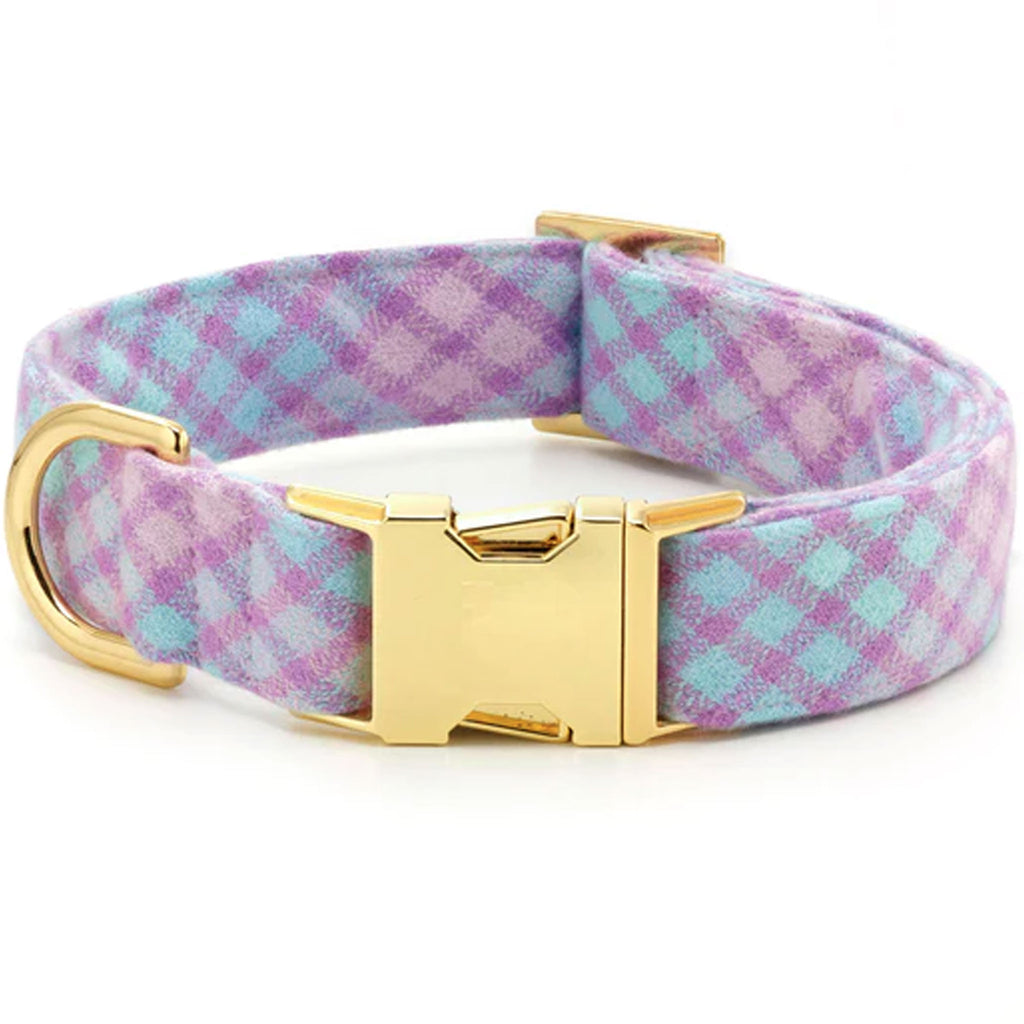 The Foggy Dog Collar - Sorbet Plaid – HEALTHY SPOT