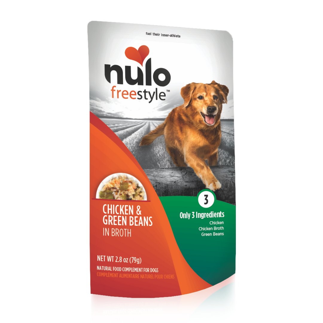 Nulo FreeStyle Meaty Toppers Chicken & Green Beans Dog Food Topper ...