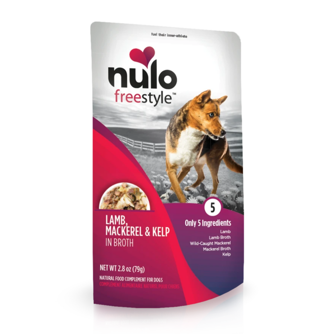 Nulo FreeStyle Meaty Toppers Lamb, Mackerel & Kelp Dog Food Topper ...