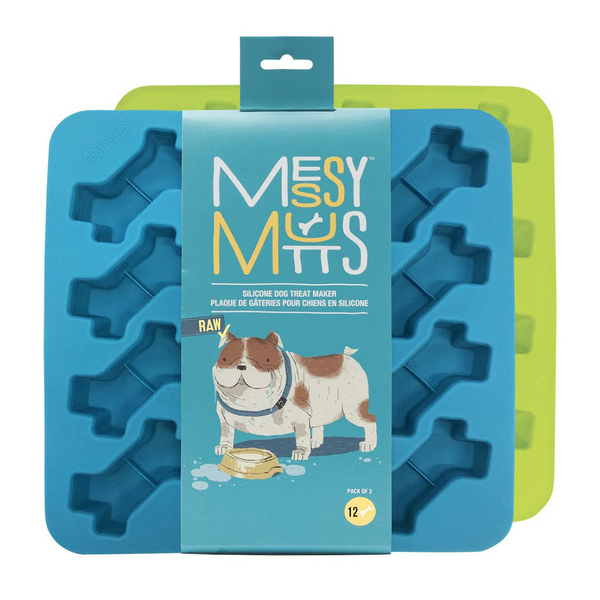 Messy Mutts Silicone Bake/Freeze Treat Tray Dog Bowls – HEALTHY SPOT